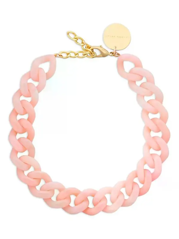 VANESSA BARONI Chain-link Necklace - Pink