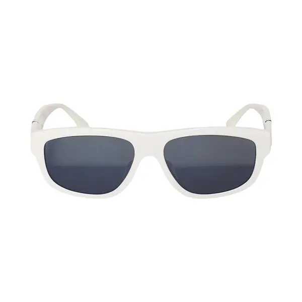 Fendi Diagonal Frame Sunglasses - White