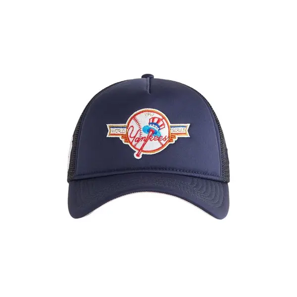 Kith X New Era New York Yankees 9forty A-frame Trucker Cap - Black