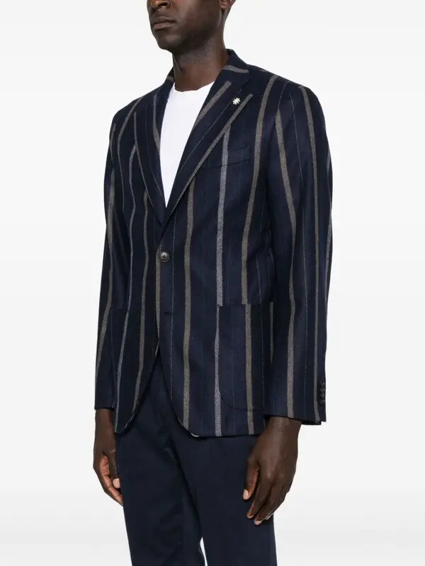 MANUEL RITZ Pinstriped Jacket