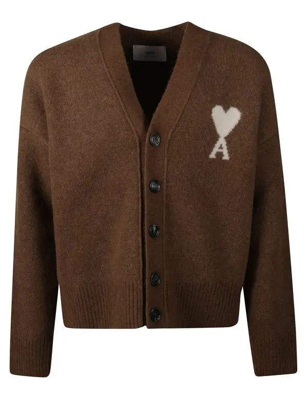 Ami De Coeur Cardigan - Brown