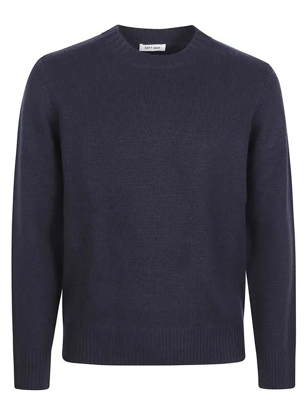 Michael Kors Round Neck Pullover Sweater - Blue