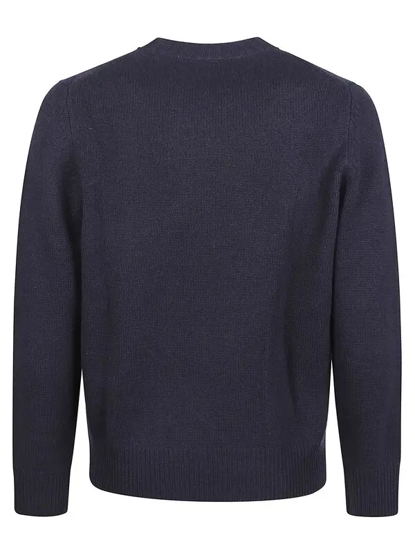 Michael Kors Round Neck Pullover Sweater - Blue
