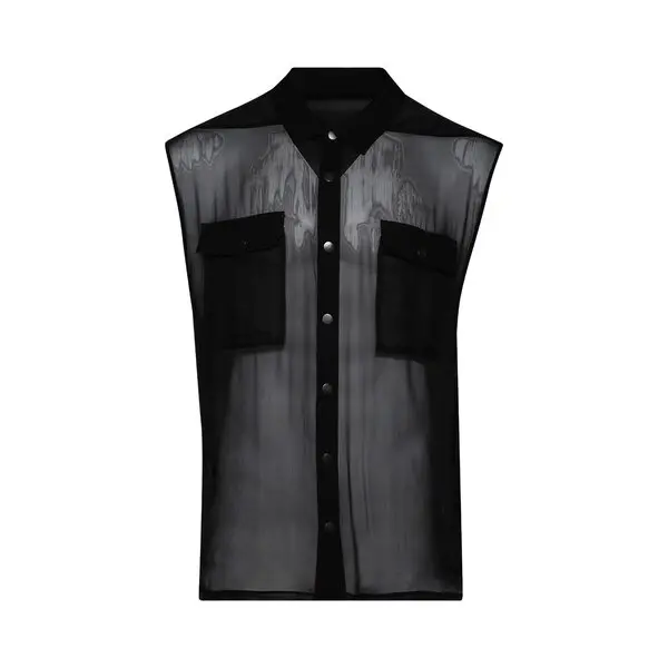 Rick Owens Jumbo Sleeveless Shirt