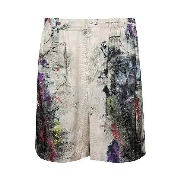 Acne Studios Printed Shorts - White