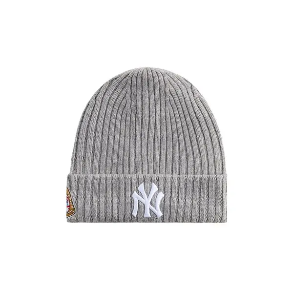 Kith X New Era New York Yankees Merino Knit Beanie - Grey