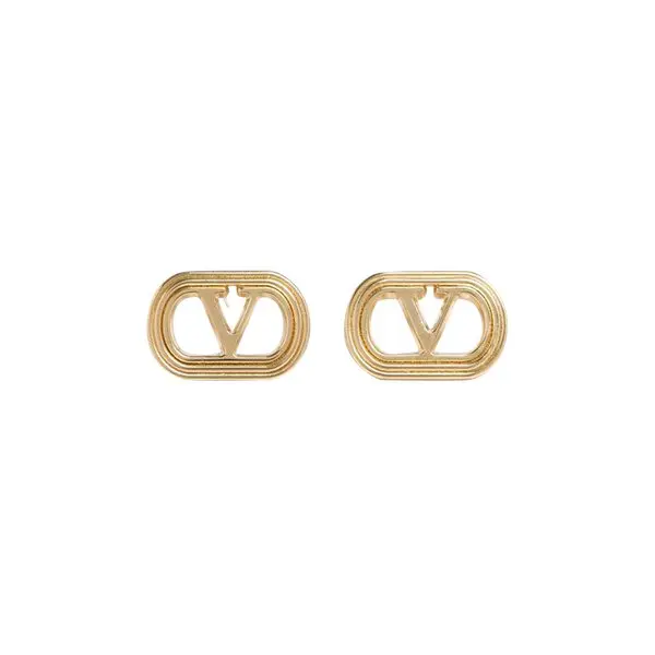 Valentino Garavani Ovalette Earrings - Gold
