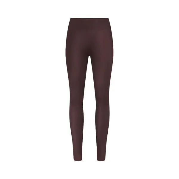 NIKESKIMS 26" Shine Bonded Waist Legging - Brown