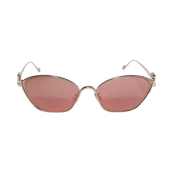 Loewe Anagram Sunglasses - Gold