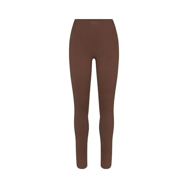 NIKESKIMS Matte V-line 26" Legging 'dark Sepia - Brown