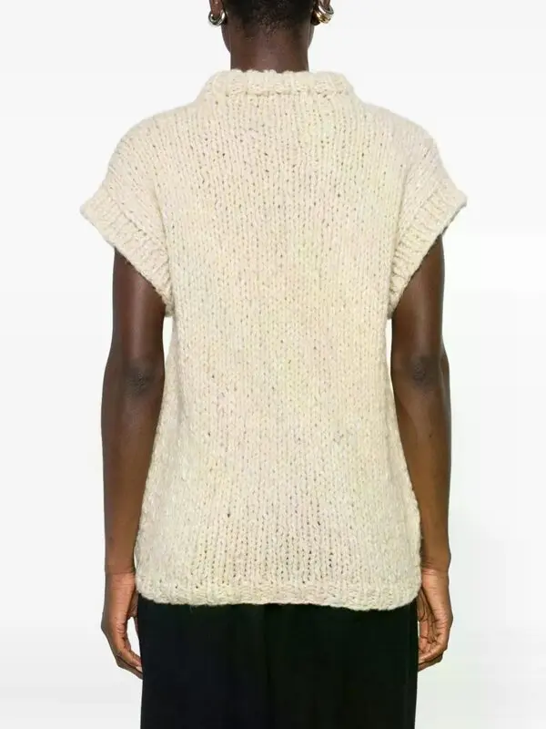 CASEY CASEY Round-neck Knitted Top