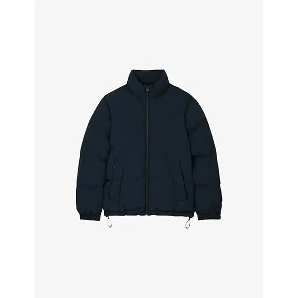 Sandro High-neck Puffer Jacket - Black