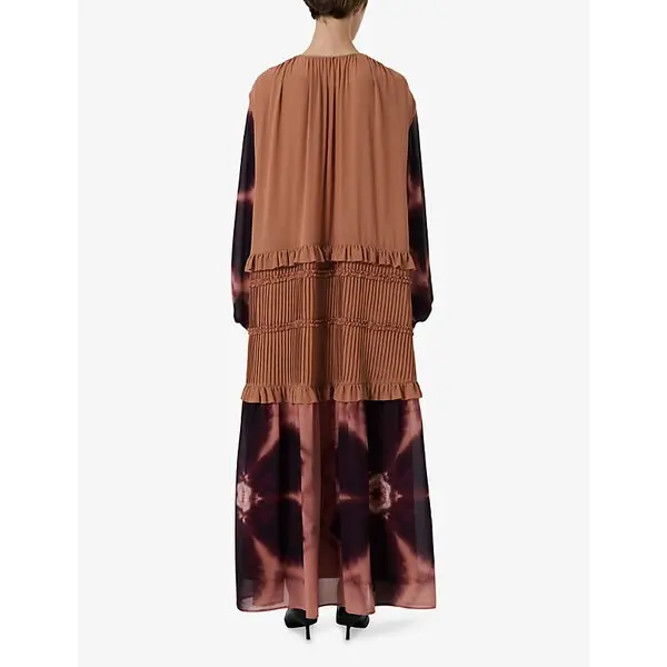 LEEM Printed Woven Maxi Kaftan