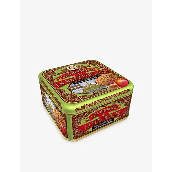 LA MERE POULARD Apple-caramel French Cookies Biscuits Tin 200g - One-color
