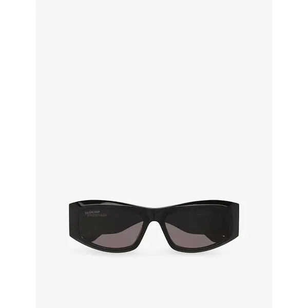 Balenciaga Bb0395s Rectangle-frame Sunglasses