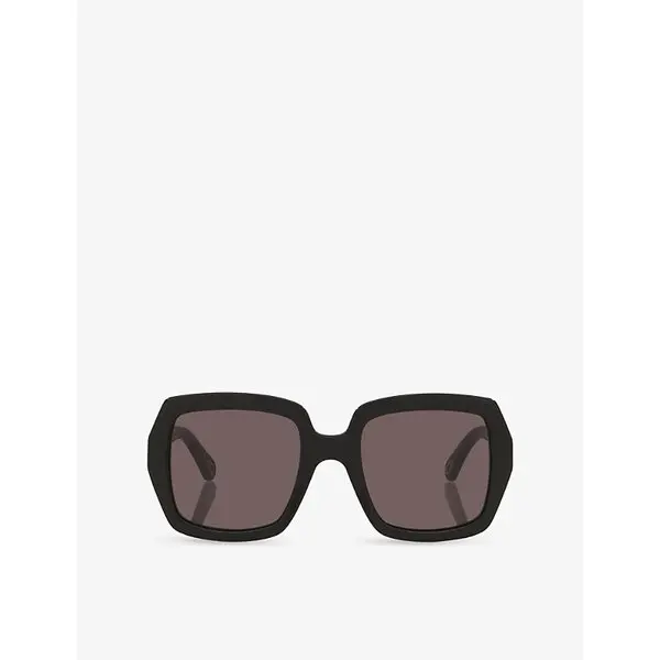 Chloé Ch0301s Square-frame Sunglasses - Black