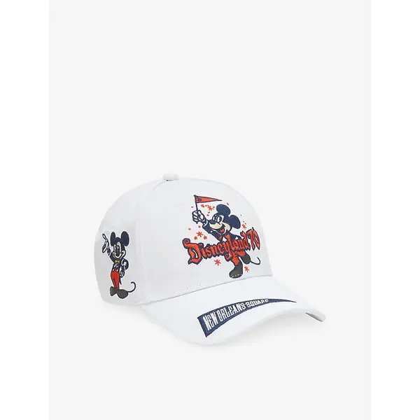 THE DISNEY STORE AT SELFRIDGES Disney X Skinnydip Mickey-embroidered Baseball Cap - Multi