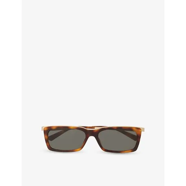 Saint Laurent Sl 766 Rectangle-frame Sunglasses