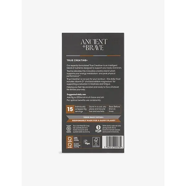 ANCIENT + BRAVE Creatine Sachets 90g