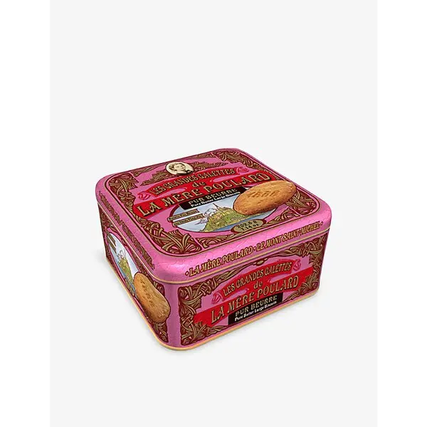 LA MERE POULARD Large Galette Butter Biscuits Tin 202.5g - One-color