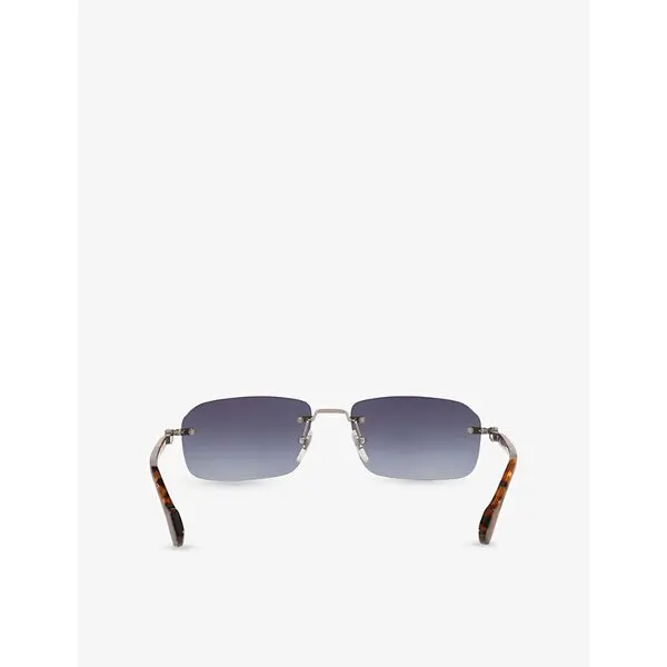 Gucci Gg1221s Rectangle-frame Sunglasses