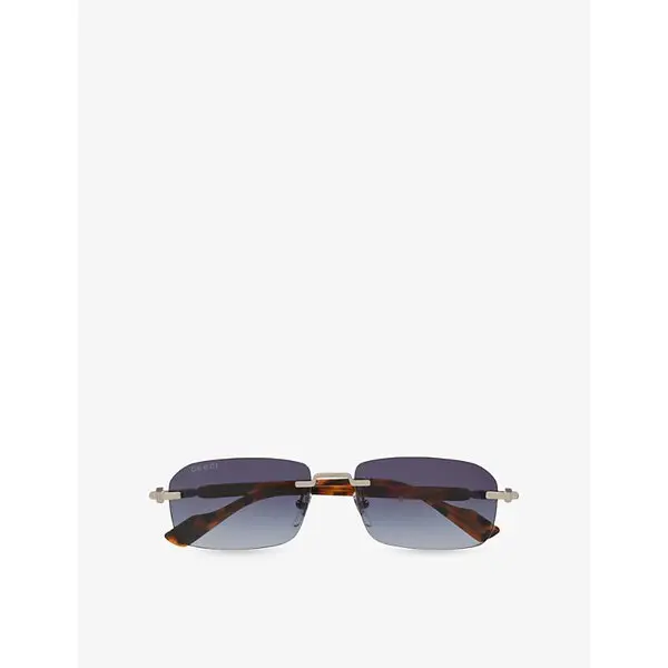 Gucci Gg1221s Rectangle-frame Sunglasses