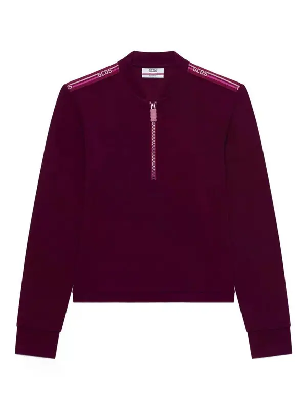 Gcds Logo Tape Detail Sweatshirt