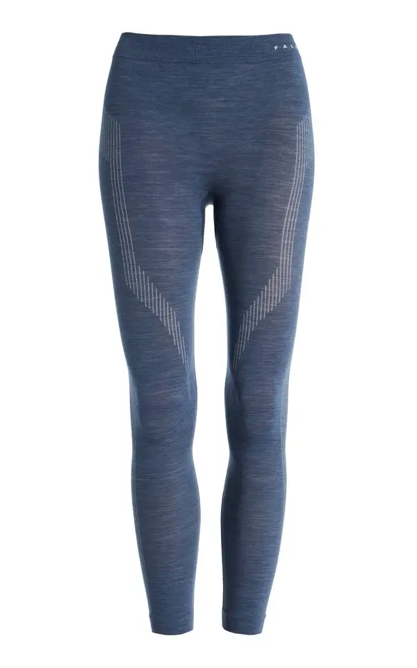 Falke Long Ski Tights - Blue