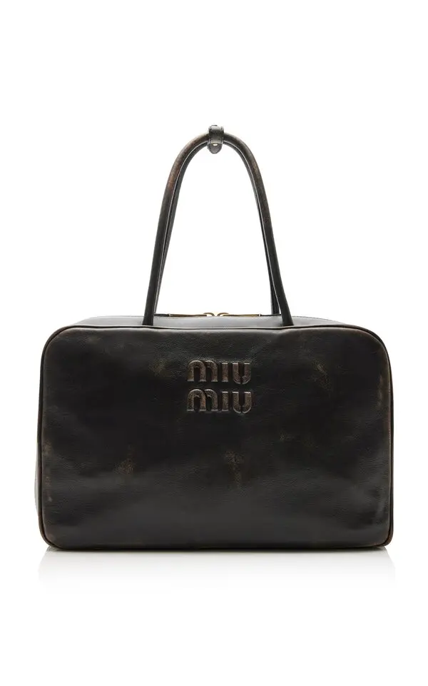 Miu Miu Beau Leather Shoulder Bag