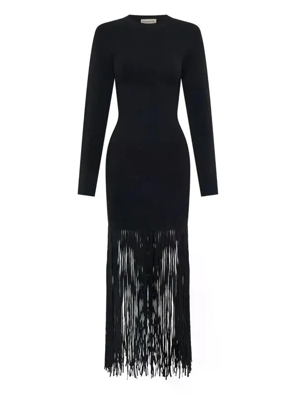 NICHOLAS Fiorella Fringe Maxi Dress