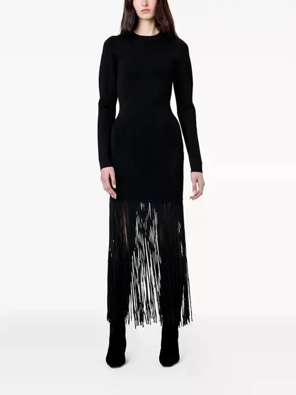 NICHOLAS Fiorella Fringe Maxi Dress