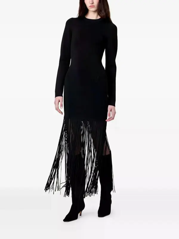 NICHOLAS Fiorella Fringe Maxi Dress