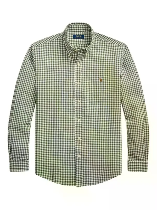 Polo Ralph Lauren Gingham-check Button-up Shirt - Green