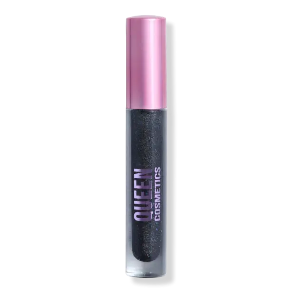 QUEEN COSMETICS Holographic Lip Gloss - Black Widow