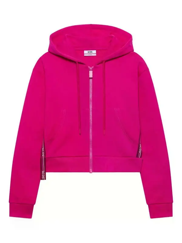 Gcds Hooded Zip Jumper