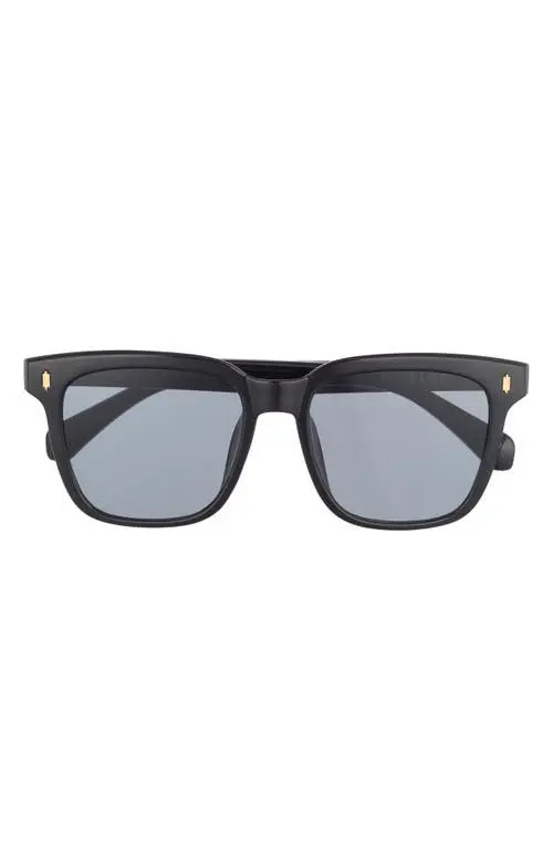 AIRE Luna 54mm Square Sunglasses - Black/smoke Mono