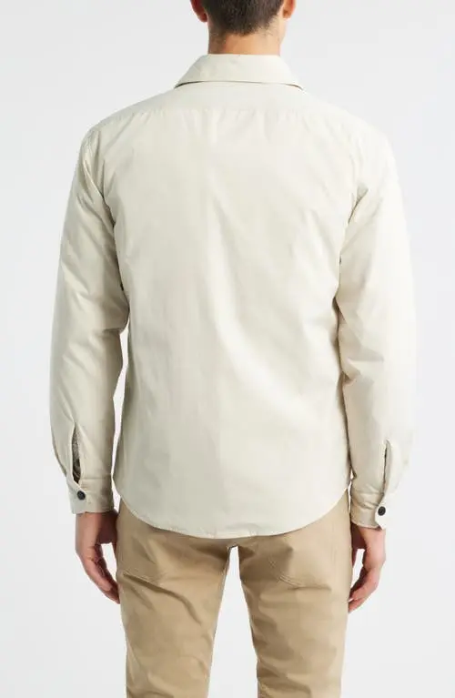 BOSS C-luke Zip-up Overshirt - Open White