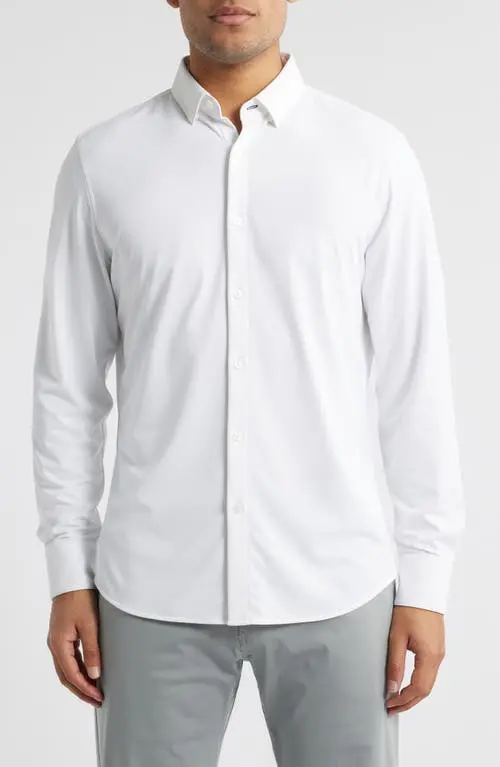 Mizzen+main Halyard Performance Button-up Shirt - White