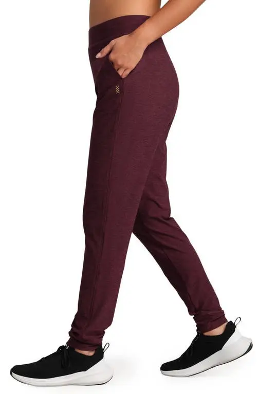 RHONE Atmosphere Joggers - Bordeaux Red Heather