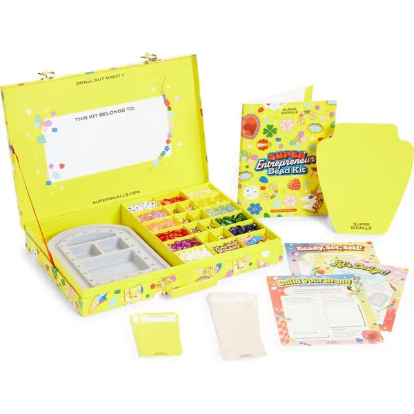 Super Smalls Super Entrepreneur Bead Kit - Yellow Multi