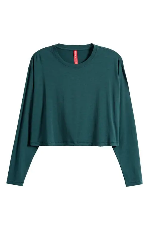 Spanx Long Sleeve Crop T-shirt