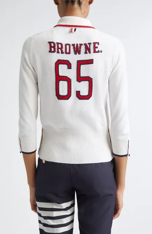 Thom Browne Intarsia Cashmere Sweater