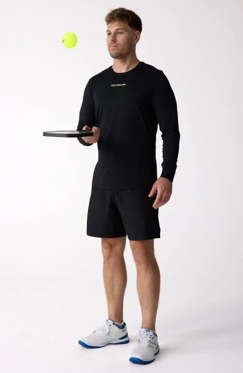 CENTERLINE ATHLETICS Airlite Long Sleeve Top - Black