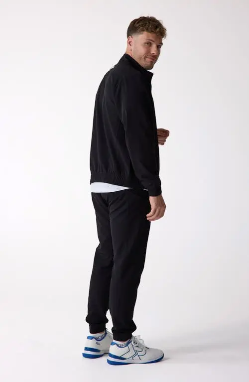 CENTERLINE ATHLETICS Courtside Track Jacket - Black