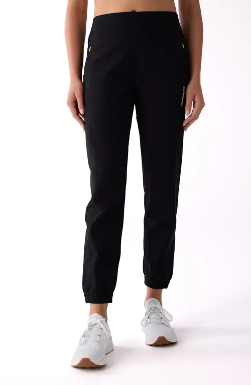 CENTERLINE ATHLETICS Courtside Track Pants - Black