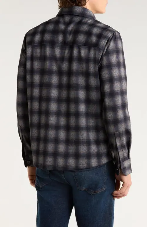 Robert Barakett Kaleb Plaid Overshirt
