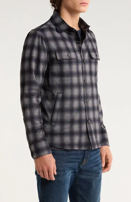Robert Barakett Kaleb Plaid Overshirt