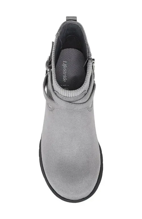 LIFESTRIDE Gates Wedge Bootie - Graphite