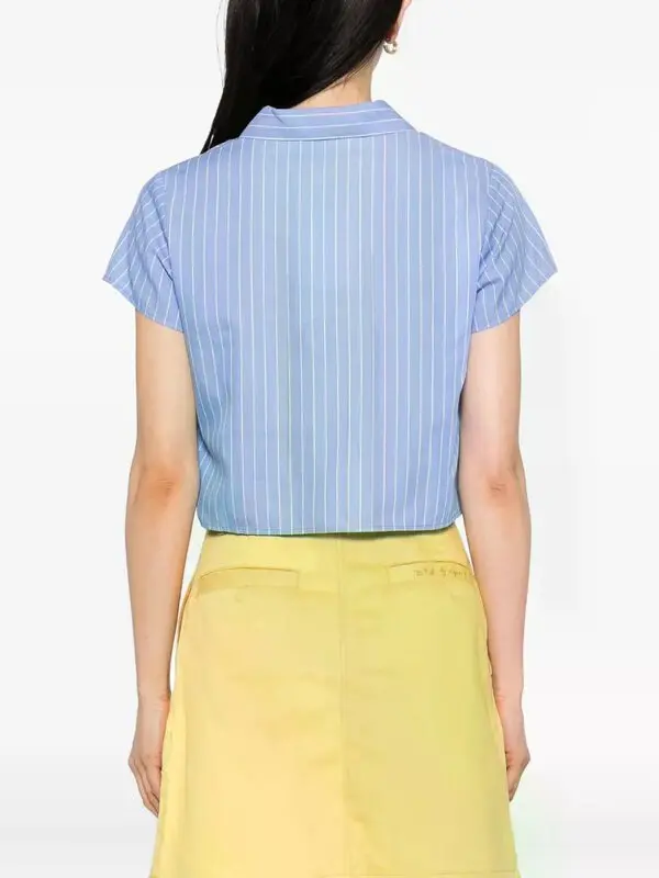 TO B. BY AGNÈS B. Dobby Striped Shirt