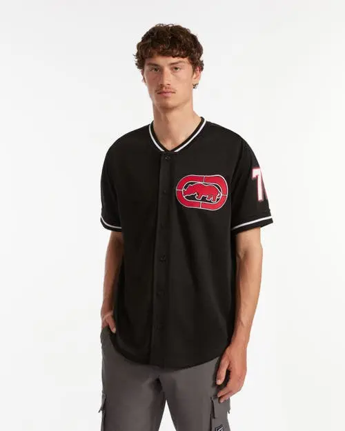 ECKO UNLTD. At Bats Button Front Top